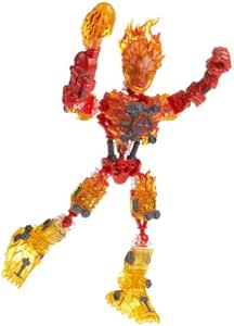 Amazon.com: Human Torch Super Tech Hero (Solid Pack) : Toys & Games