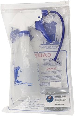 Amazon.com: Elephant Ear Washer Economy Bottle System by Doctor Easy ...