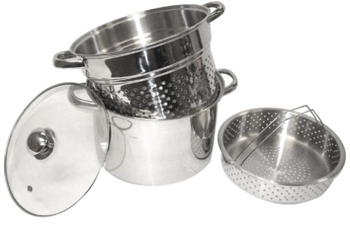 Arcosteel 18/10 Stainless Steel 12-Quart Pasta Set : Amazon.in: Home ...