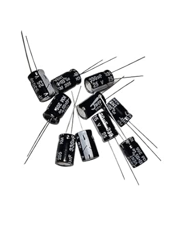 330uf 25V CAPACITOR - Pack of 10 : Amazon.in: Electronics