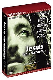 Jesus von Nazareth Box Teil 1-4 (4DVDs): Quinn Anthony Peter Ustinov und Claudia Cardinale ...