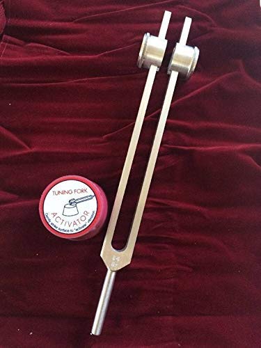 Otto Tuning Fork Weighted 64Hz for Nervous System with Activator and ...