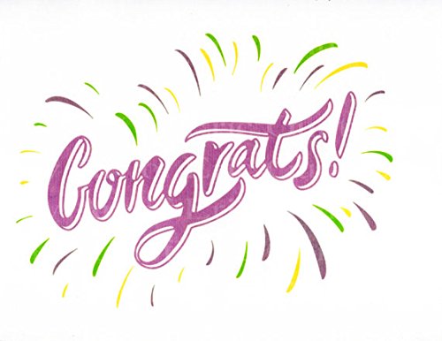 Amazon.com: 1/8 Sheet - Congrats Graduation Birthday - Edible Cake ...