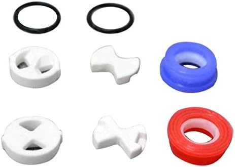 Set of Replacement Ceramic disc & Silicon Washer Insert Turn 1/2" for ...