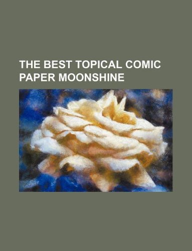 The Best Topical Comic Paper Moonshine : Amazon.in: Books