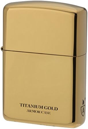 Amazon.com: ZIPPO Lighter Armor Titanium Coating Gold 16-Gott : Health ...