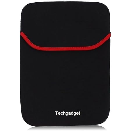 Techgadget 12 Inch Reversible Laptop Sleeve/Protector/Bag/Pouch/Cover ...