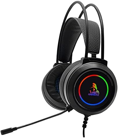 TAG RAD Wired USB Gaming Over Ear Headphones, Headset with Mic & RGB ...