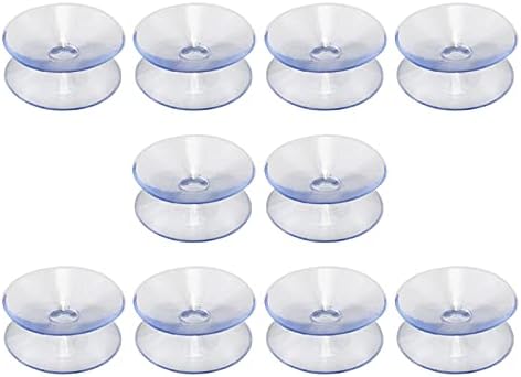 10pcs Double Sided Suction Cups, Anti Slip Glass Table Top Bumpers ...