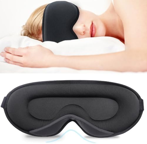 Amazon.com: Sleep Mask for Side Sleeper, Eye Mask for Sleeping Light ...