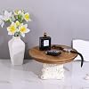 Amazon.com: QIANLING Rustic Wooden Cake Stand, Farmhouse Cake Stand ...
