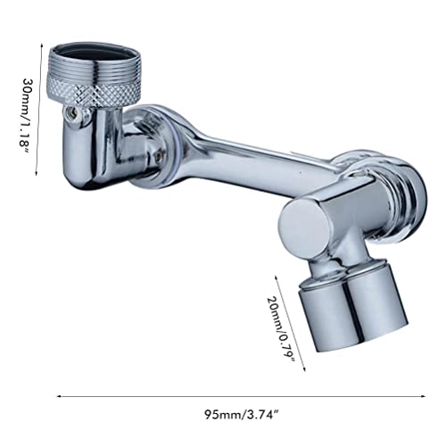Asotagi 1080 Rotating Sink Faucet Extender, Faucet Aerator, Universal ...