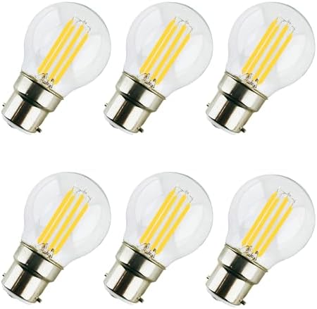 4W B22 G45/G14 LED Globe Light Bulb Vintage Bayonet Lamp Household ...