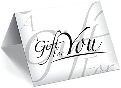 Amazon.com : Sell More Gift Cards Gift Card Presenter (White - Italic ...
