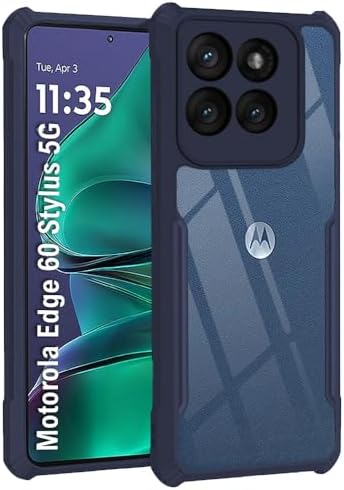 Fashionury Back Cover for Motorola Moto Edge 60 Stylus 5G | Camera Bump ...