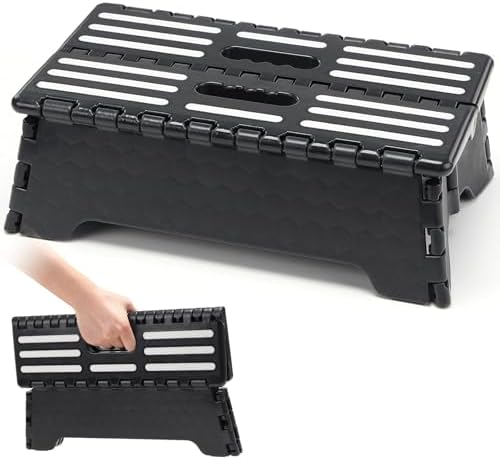 5-inch Portable Step Stool for Adults, Elderly, and Kids Half ...