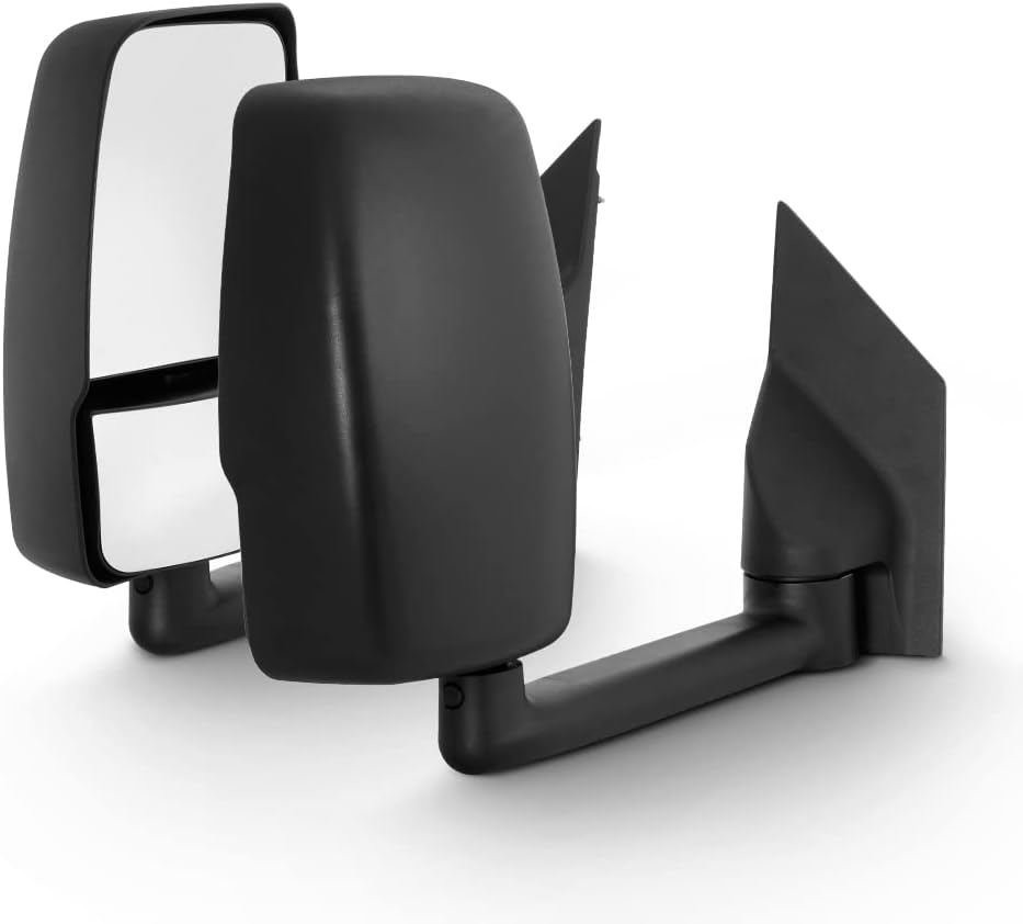 Amazon.com: ACANII - Manual Fold Towing Side Mirrors Driver+Passenger ...