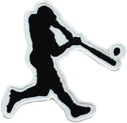 Amazon.com: XUNHUI Baseball Embroidered Patch for Clothing Iron on Sew ...