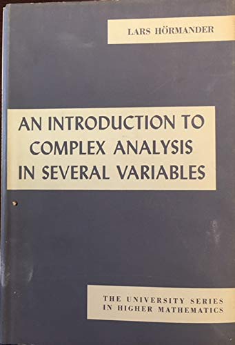 Buy Introduction to Complex Analysis in Several Variables (The ...