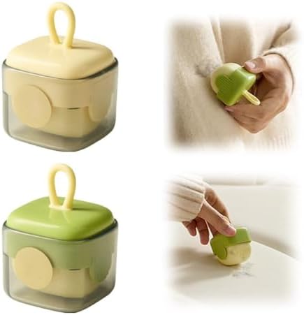 tkerinse Lint Roller Ball, Mini Portable Lint Remover, Reusable ...