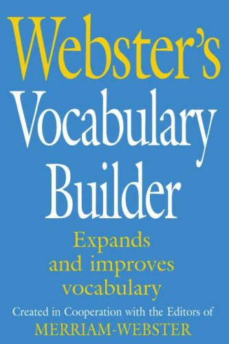 Amazon.com: Webster's Vocabulary Builder: 9781596950092: Merriam ...