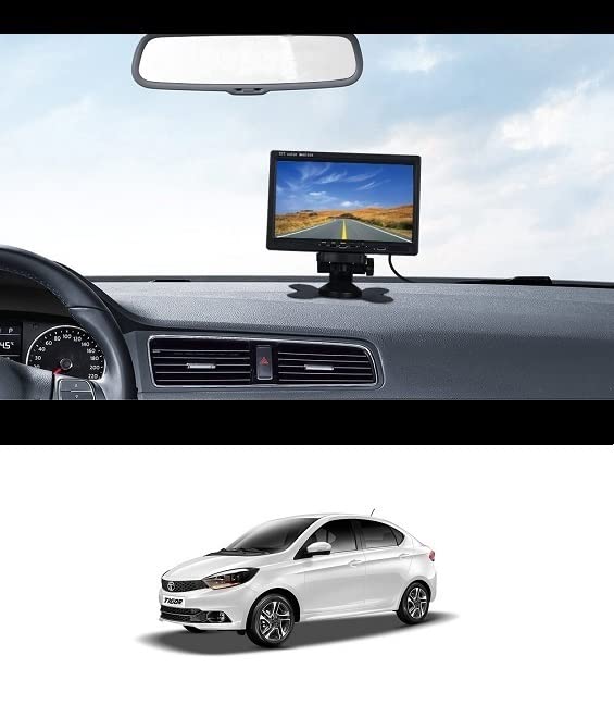 T A T A Tigor Car 7 Inch Dashboard TFT LED Screen Display with Parking ...