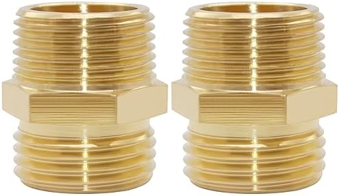 Amazon.com: Joywayus 3/4" GHT Male Thread x 3/4" NPT Male Thread Brass ...