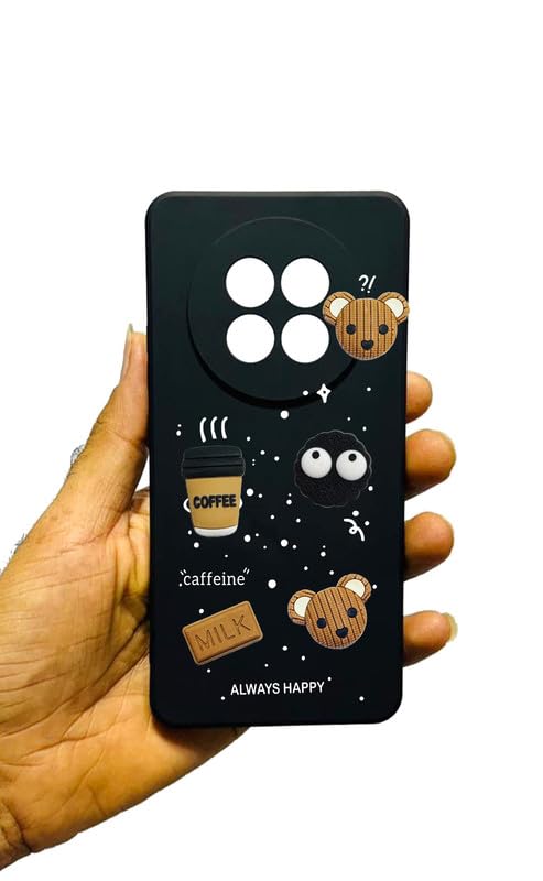 Charvi Collection Ltd Back Case Cover Compatible for Oppo F31 Pro Plus | Cute Fun Cartoon 3D ...