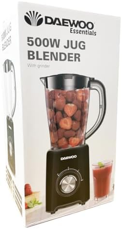 1.5L 500w Jug Blender & Grinder - 2 Speeds - Stainless Steel Blades ...