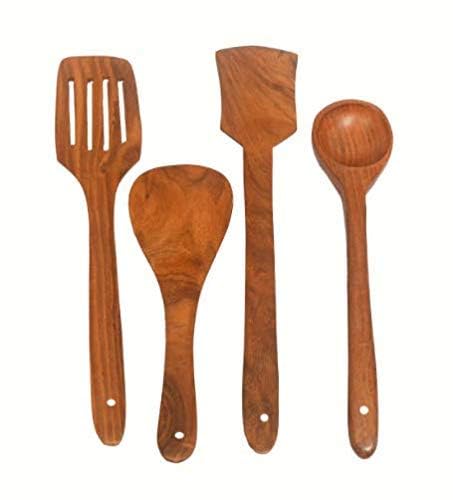 Buy Wooden Basera Wood Sheesham Wooden Multipurpose Serving and Cooking ...