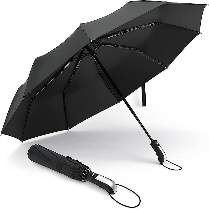 FLYNGO Umbrella for Women, Men, and Kids, 3 Fold Auto Open & Close ...