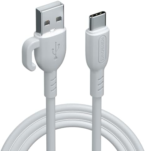 Portronics Silklink 3A USB to Type C Fast charging Cable for Type C ...
