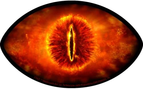 Amazon.com: The Lord of The Rings Eye of Sauron Sticker : Toys & Games