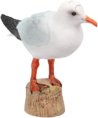 Amazon.com: Seagull Figurine Animal Ornament Nautical Decorations Birds ...