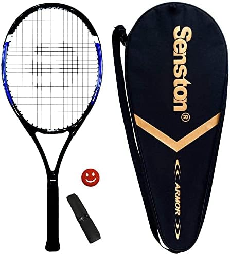 Buy Senston 27 inch Tennis Racquet Professional Tennis Racket Strung ...