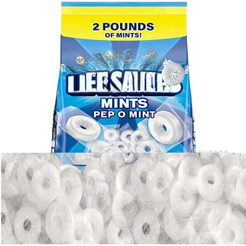 Amazon.com : Pep O Mint Hard Candy, 2lb Bulk Bag, Individually Wrapped ...