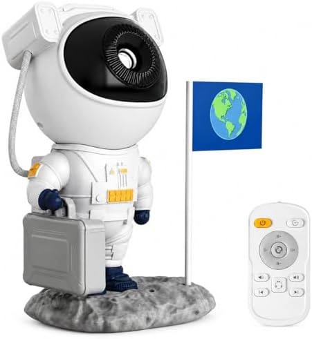 Amazon.com: Astronaut Galaxy Projector Planetarium Star Projector, 12 ...
