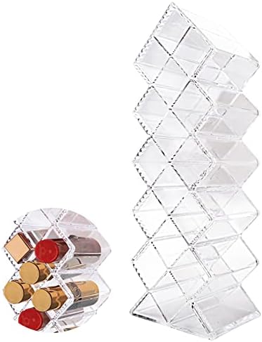 Avettcit Lipstick Organiser, Clear Lipstick Holder, Lipstick Case with ...