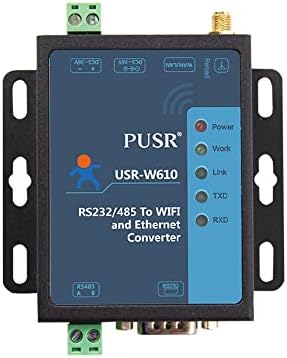Amazon.com: PUSR RS485 RS232 to WiFi/Ethernet Serial Device Server Converter Serial to WiFi/WiFi ...