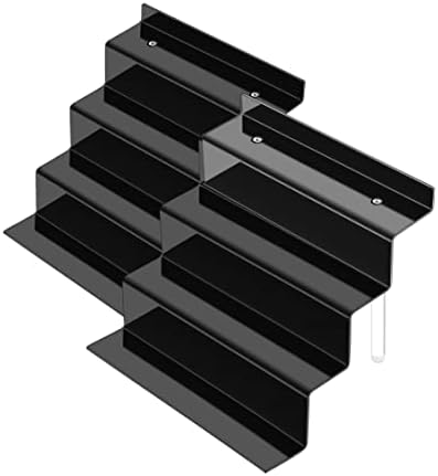 Amazon.com: 4 Packs 3 Tier Acrylic Display Stands Clear Perfume Display ...