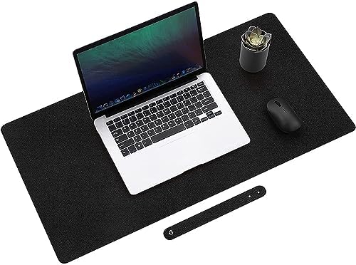 MOBDESK Desk Pad Protector Waterproof PU Desk Mat Blotters on Desktop ...