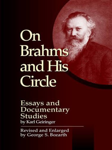 Amazon | On Brahms and His Circle: Essays and Documentary Studies by ...