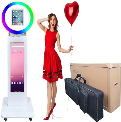 Amazon.com: ZLPOWER Portable Photo Booth with Software for iPad 10.2 ...