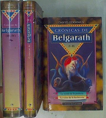 Crónicas de Belgarath ( Obra Completa ) 5 tomos en tres Volúmenes ...