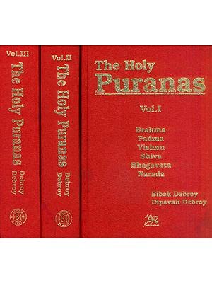 The Holy Puranas (Set of Three Volumes) English Bibek Debroy And ...