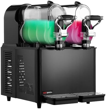 GGM Gastro | SMNC6S | Slush-Maschine - 2x 3 Liter - 430 Watt - Schwarz ...