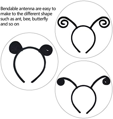 Amazon.com: obmwang 6 Pack Butterfly Antenna Headband Velvet Bug ...
