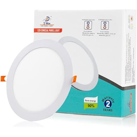 Buy DMT 15W LED White Ceiling/POP Panel Light(Metal) Online at Low ...