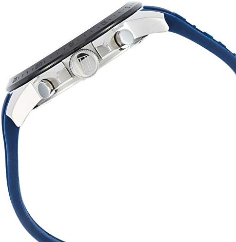 Tommy Hilfiger Herren Analog Quarz Uhr mit Silikon Armband 1791350 ...