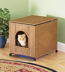 Amazon.com : Jumbo Litter Pan Cover-Natural : Pet Litter And House ...